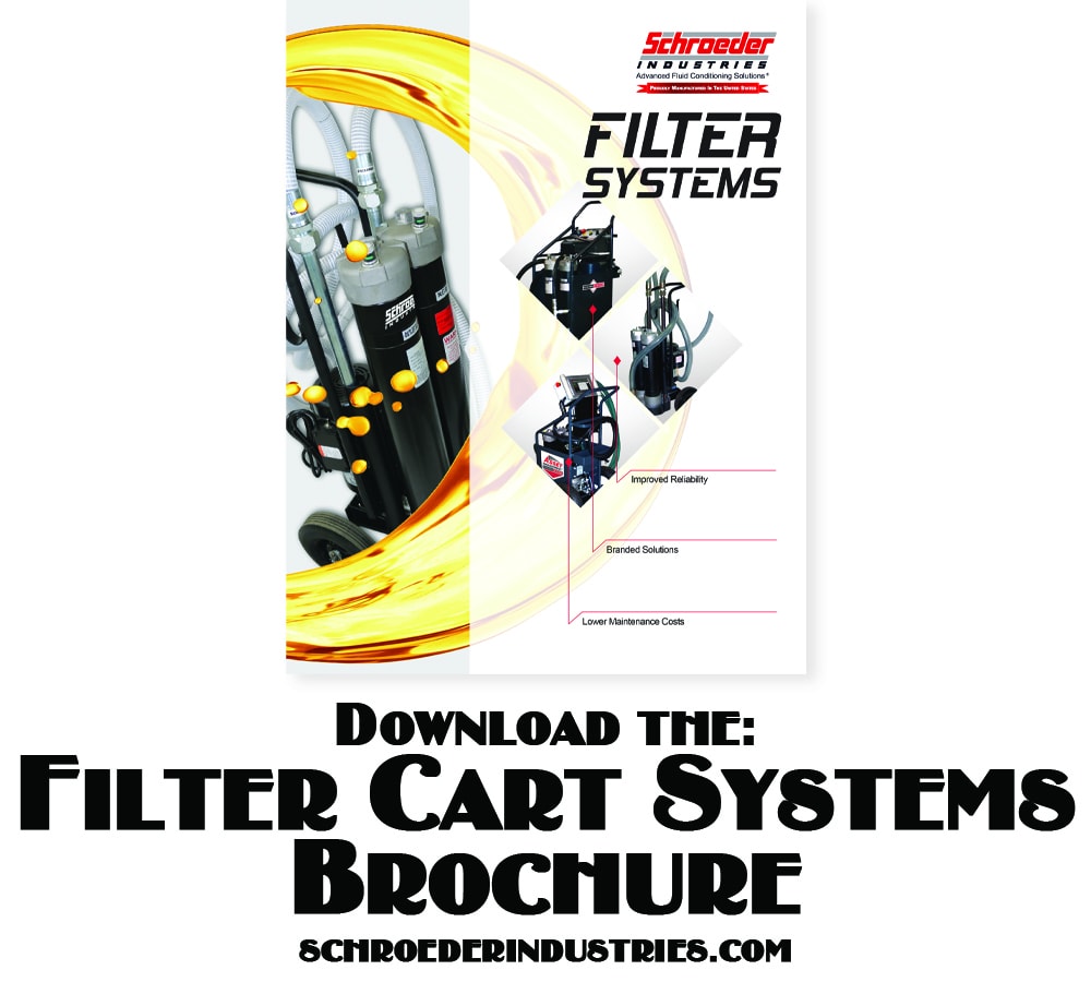 Schroeder Industries Filter Cart Systems - Schroeder Industries