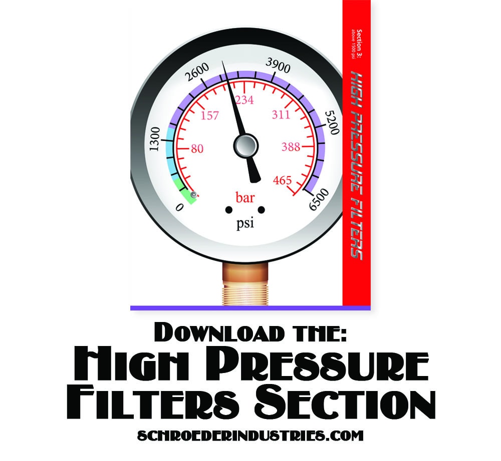 Manifold Mount Filter Kits – High Pressure - Schroeder Industries