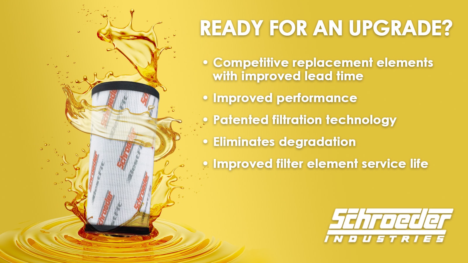 Fuel Filtration Replacement Filters - Schroeder Industries